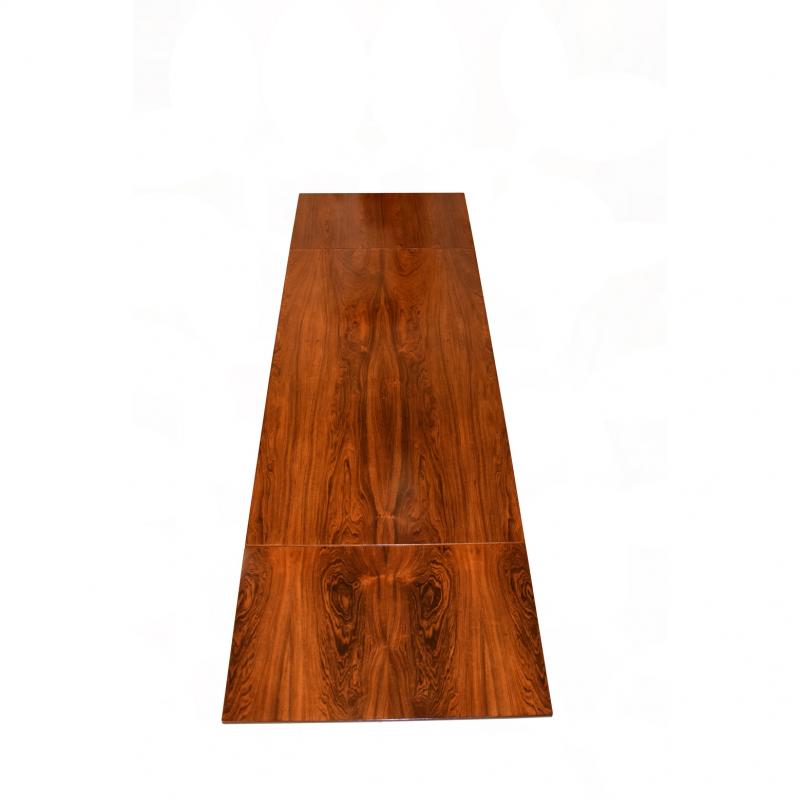 Hans Wegner - Hans J. Wegner AT-319 Rosewood & Steel Drop Leaf Dining ...