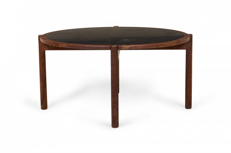 Hans Wegner - Hans Wegner / Johannes Hansen Black Laminate and Teak ...