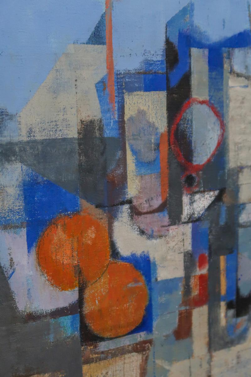 Helge Ernst - Helge Ernst, "Opstilling", 1985 O/C, Denmark