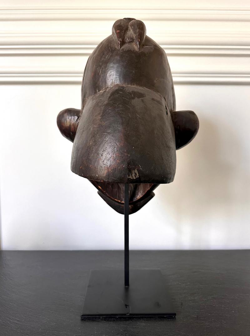 Helmet Crest Ngoin Mask from Cameroon Africa