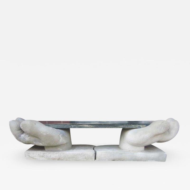'Helping Hands' Bench / Sculpture