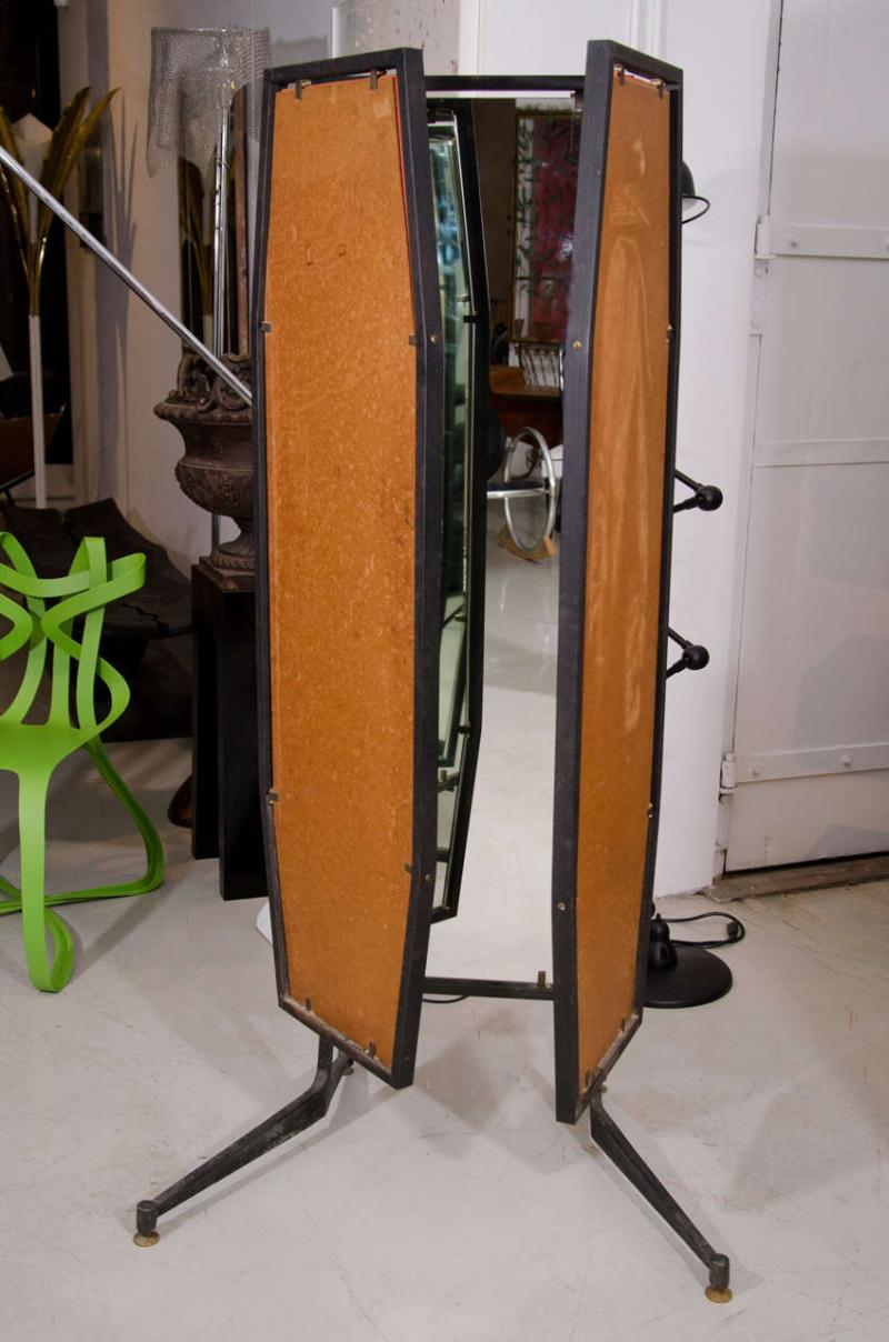 Italian Adjustable Three Way Mirror