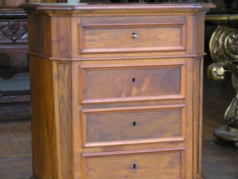 Italian Baroque Walnut Chest