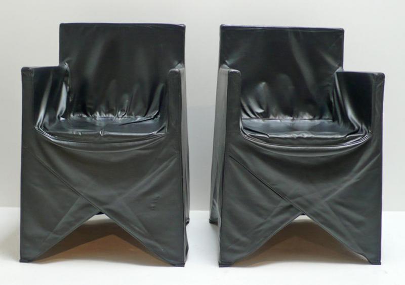Black Leather Chairs