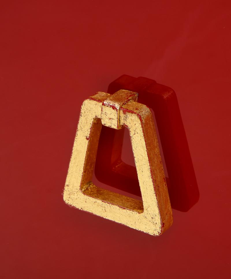 James Mont - Beautiful Red Lacquered Cabinet by James Mont.