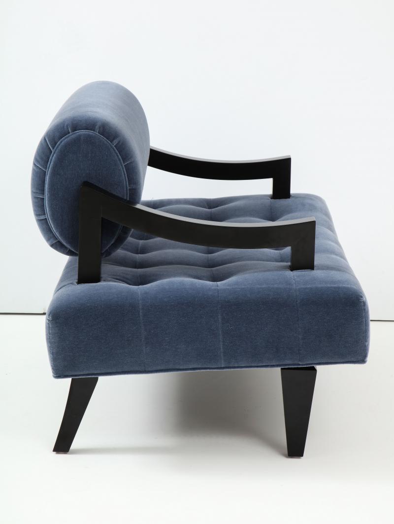 James Mont - Rare Pair of James Mont Lounge Chairs.