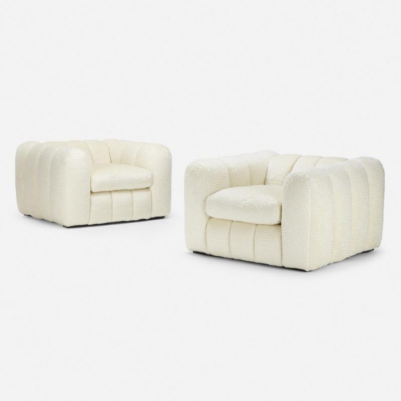 Jay Spectre - Pair Jay Spectre Lounge Chairs