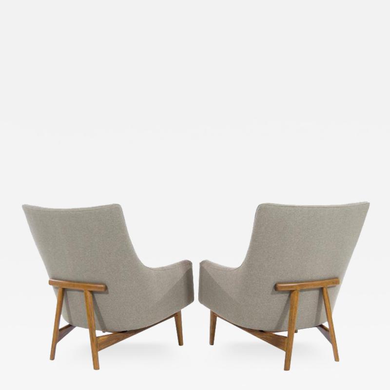 Jens Risom - Jens Risom "A-Line" Lounge Chairs by Jens Risom Model #2136