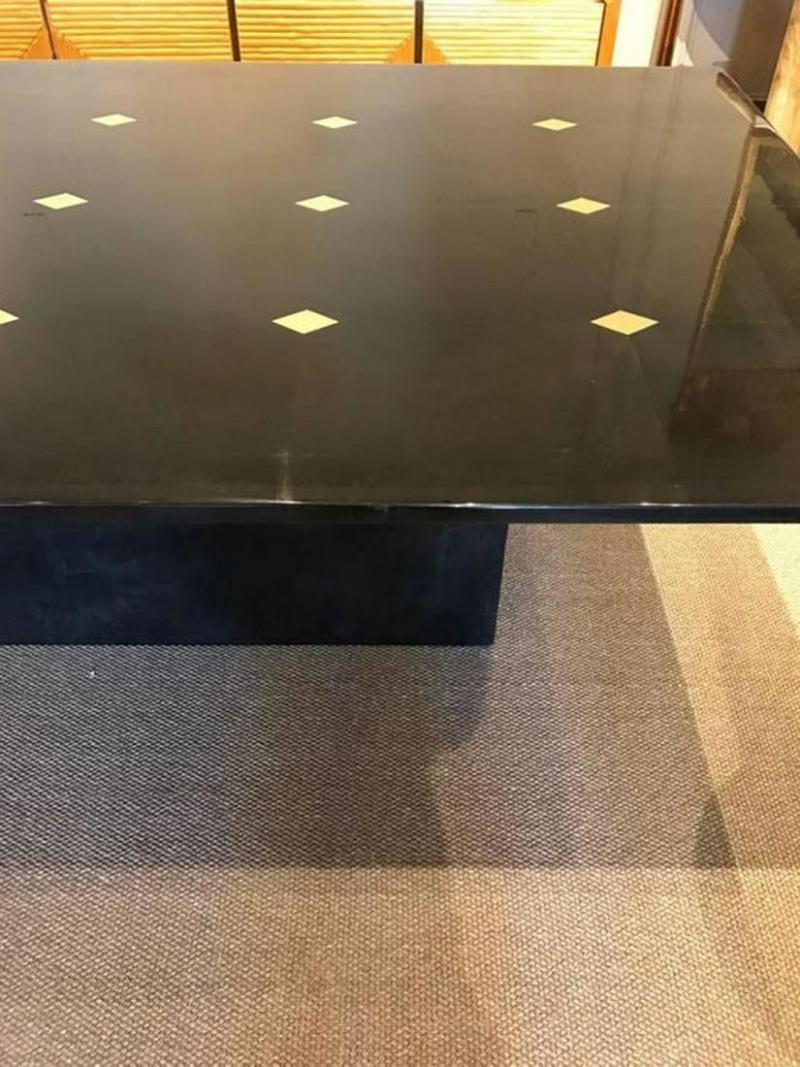 Enrique Garcel - Jimeco Parchment Dining Conference Table Goat Skin ...