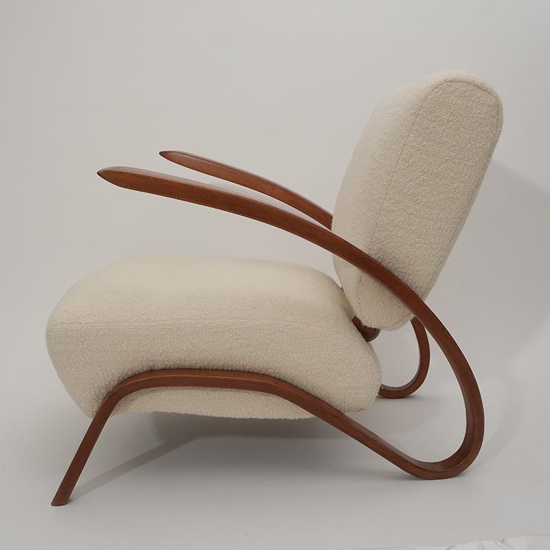 Jindrich Halabala - SET OF TWO RARES ART DECO H275 ARMCHAIRS by Jind ...