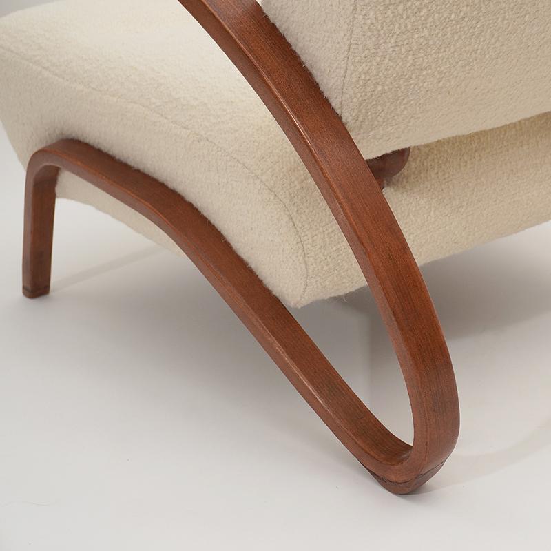 Jindrich Halabala - SET OF TWO RARES ART DECO H275 ARMCHAIRS by Jind ...