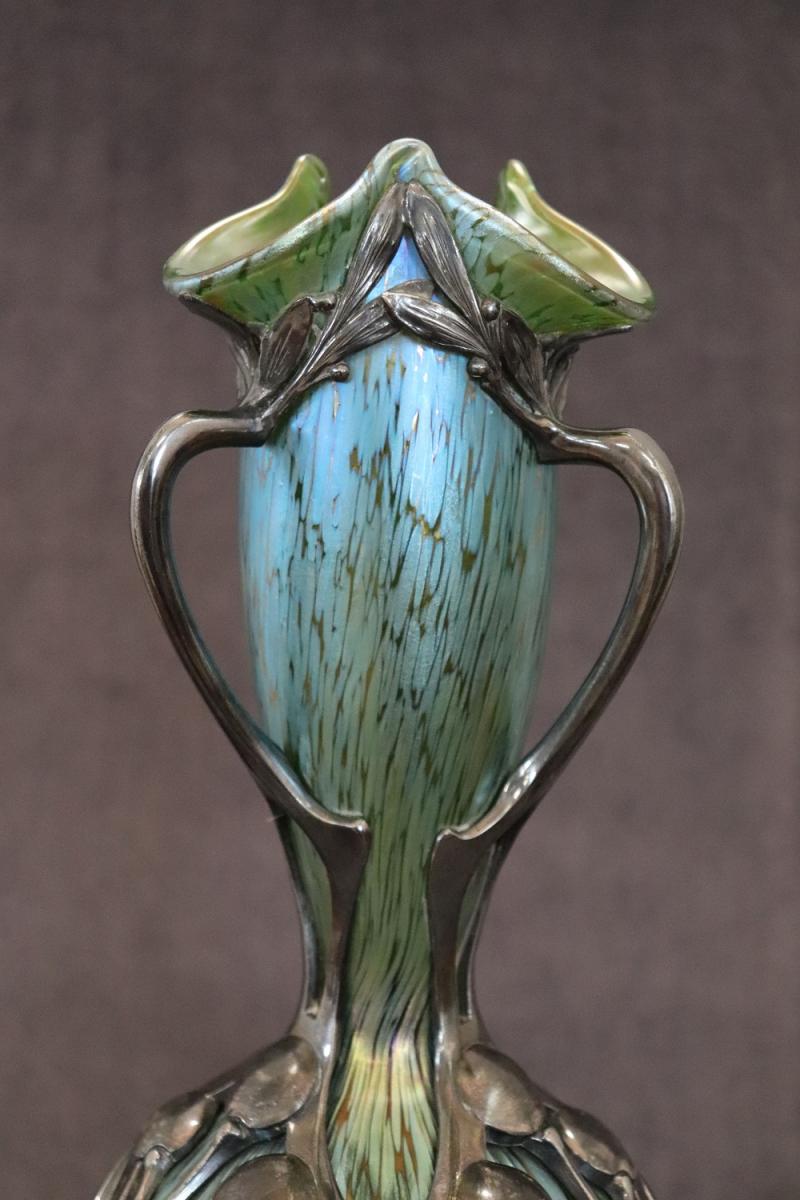 Johann Lötz Witwe - Important Vase Art Nouveau by Moritz Hacker and ...