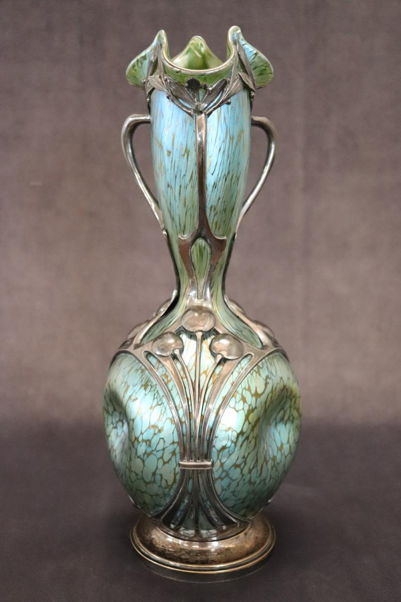 Johann Lötz Witwe - Important Vase Art Nouveau by Moritz Hacker and ...