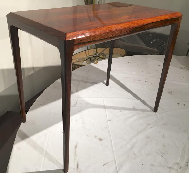 Johannes Andersen - Johannes Andersen Pair of Rosewood Side Tables