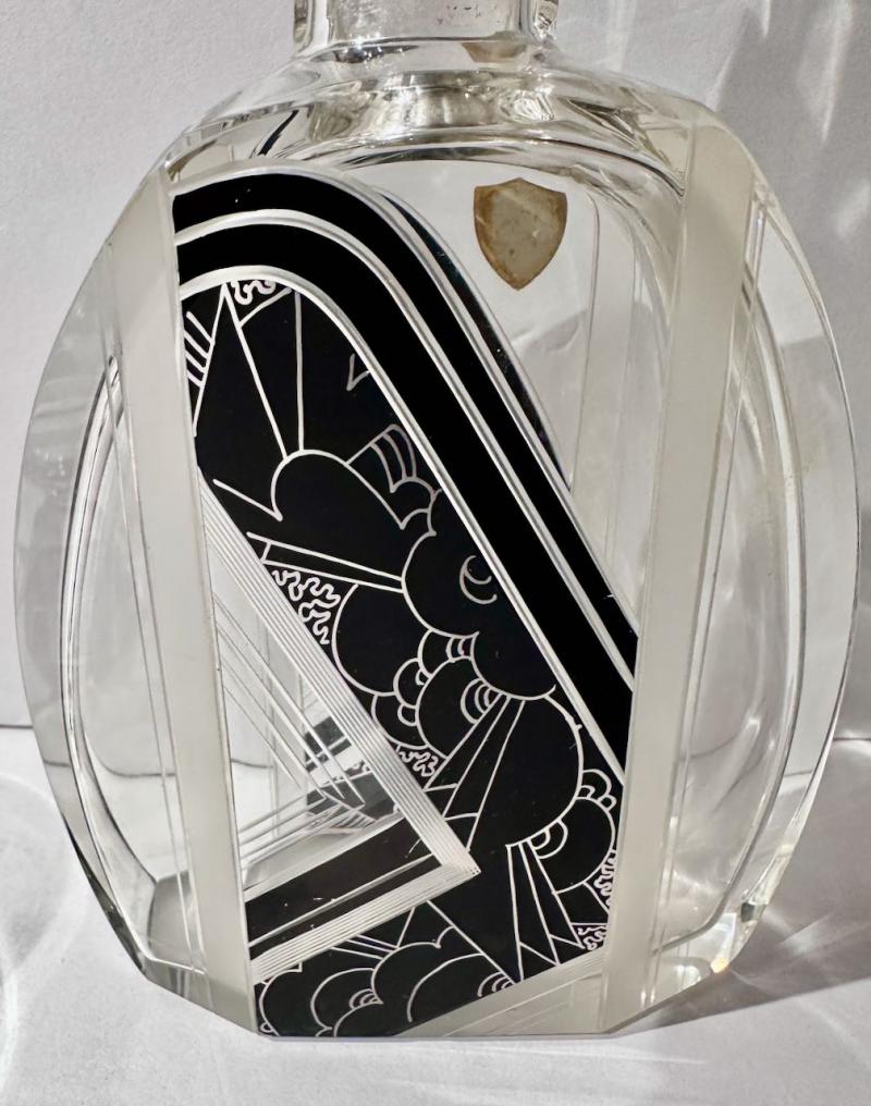 Karl Palda - Decanter and Glasses by Karl Palda with Black Modernist ...