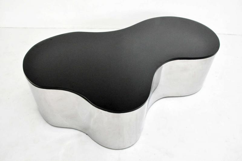 Karl Springer - Large Free-Form Coffee Table by Karl Springer
