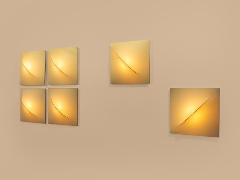 Kazuhide Takahama - Set of six Kazuhide Takahama Saori wall lights 1970s