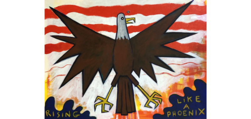 Keith Norval - Rising like a Phoenix, 2020