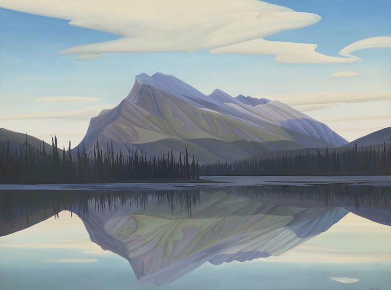 Kenneth Harrison - Commission - Inspired by 'The Grace of Mount Rundle ...