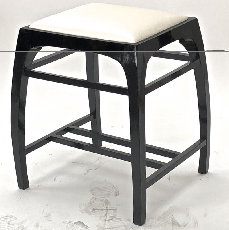 Koloman Moser - koloman moser pair of black lacquered stools newly ...