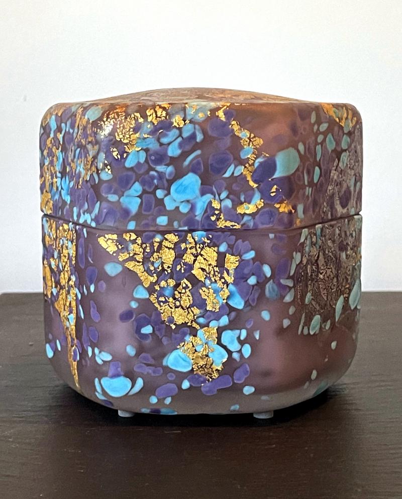 Kyohei Fujita - Japanese Kazaribako Glass Box by Kyohei Fujita