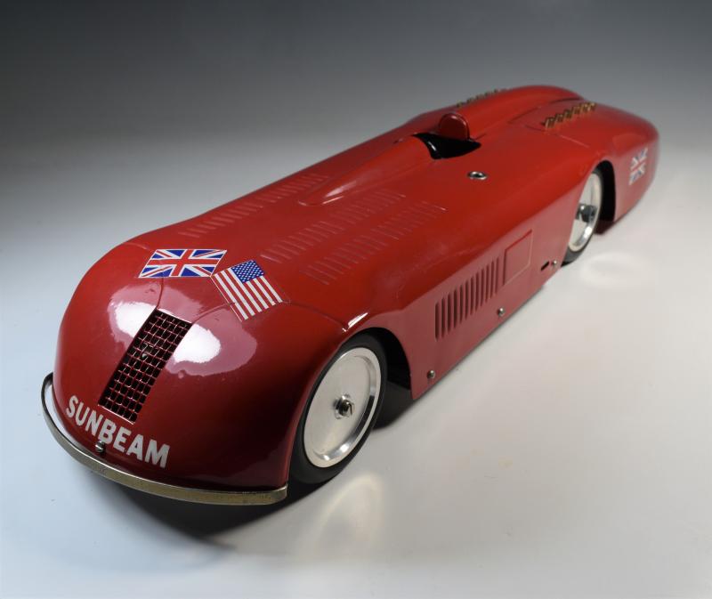 Land Speed Record Sunbeam Streamlined Race Car Daytona Beach