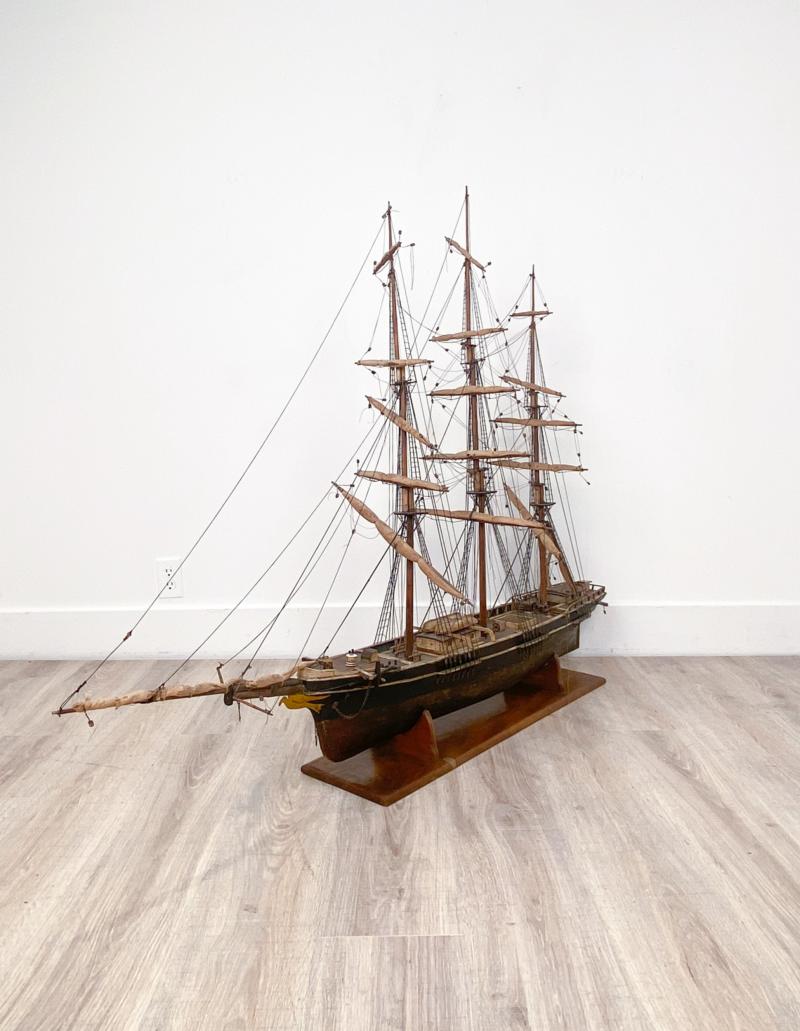Large Antique Ship Model