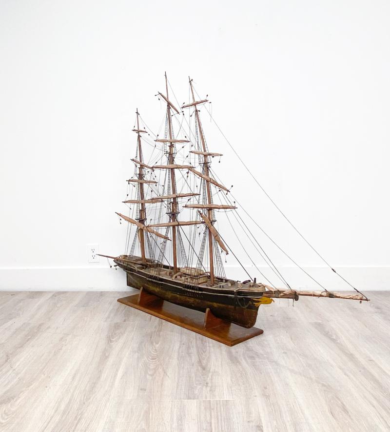 Large Antique Ship Model