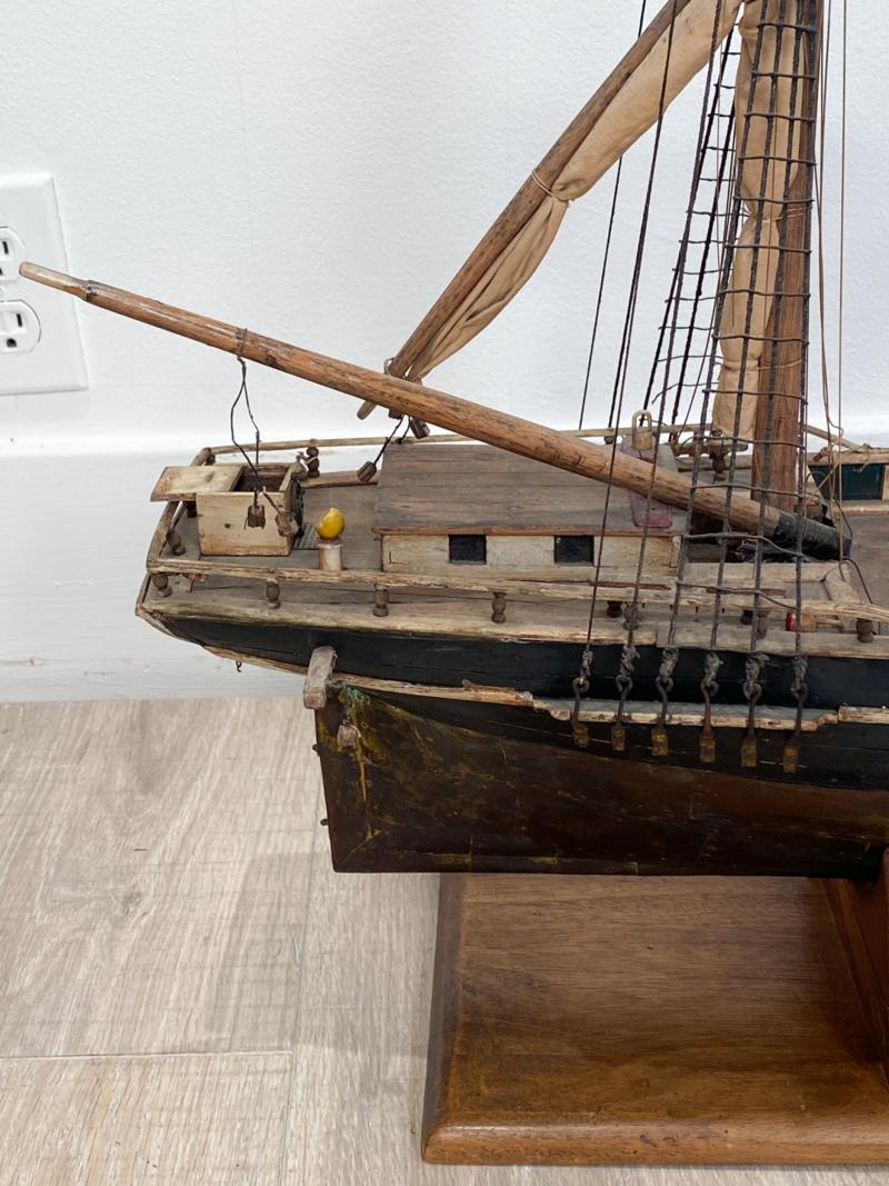 Large Antique Ship Model
