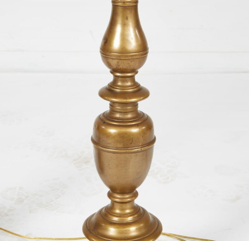 Large Baroque Bronze Table Lamps