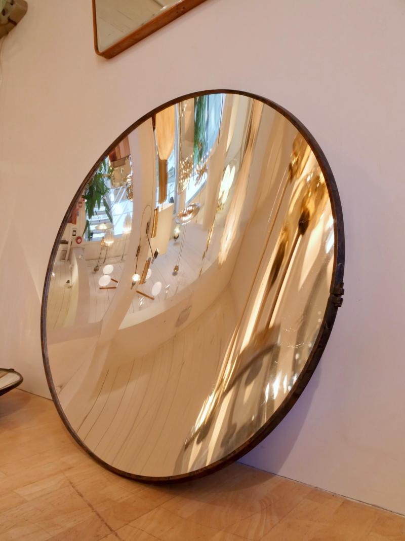 Large concave Parabolic mirror. England c1904