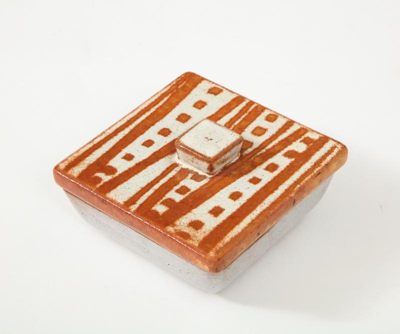 Lee Rosen - Ceramic Box by Lee Rosen for Design Technics, c. 1950 (Stamped)