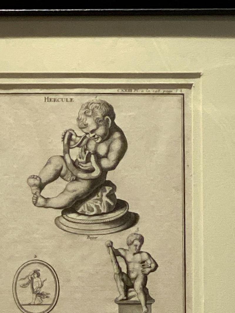 Life of Hercules Print Circa Early 20th Century
