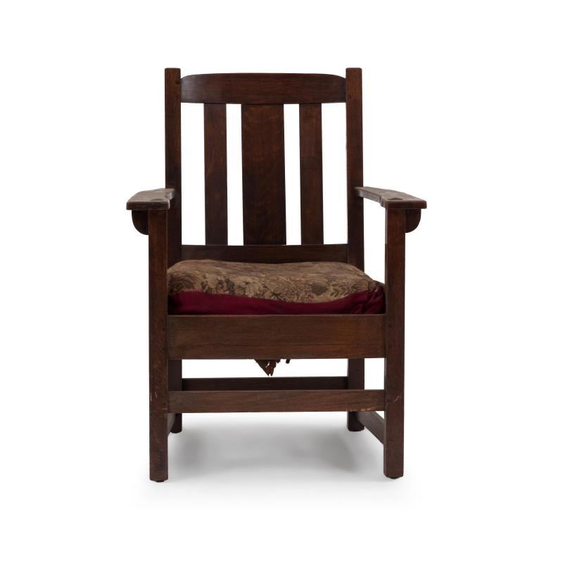 Charles P. Limbert (Limbert Bros.) - Limbert American Mission Oak Arm Chair