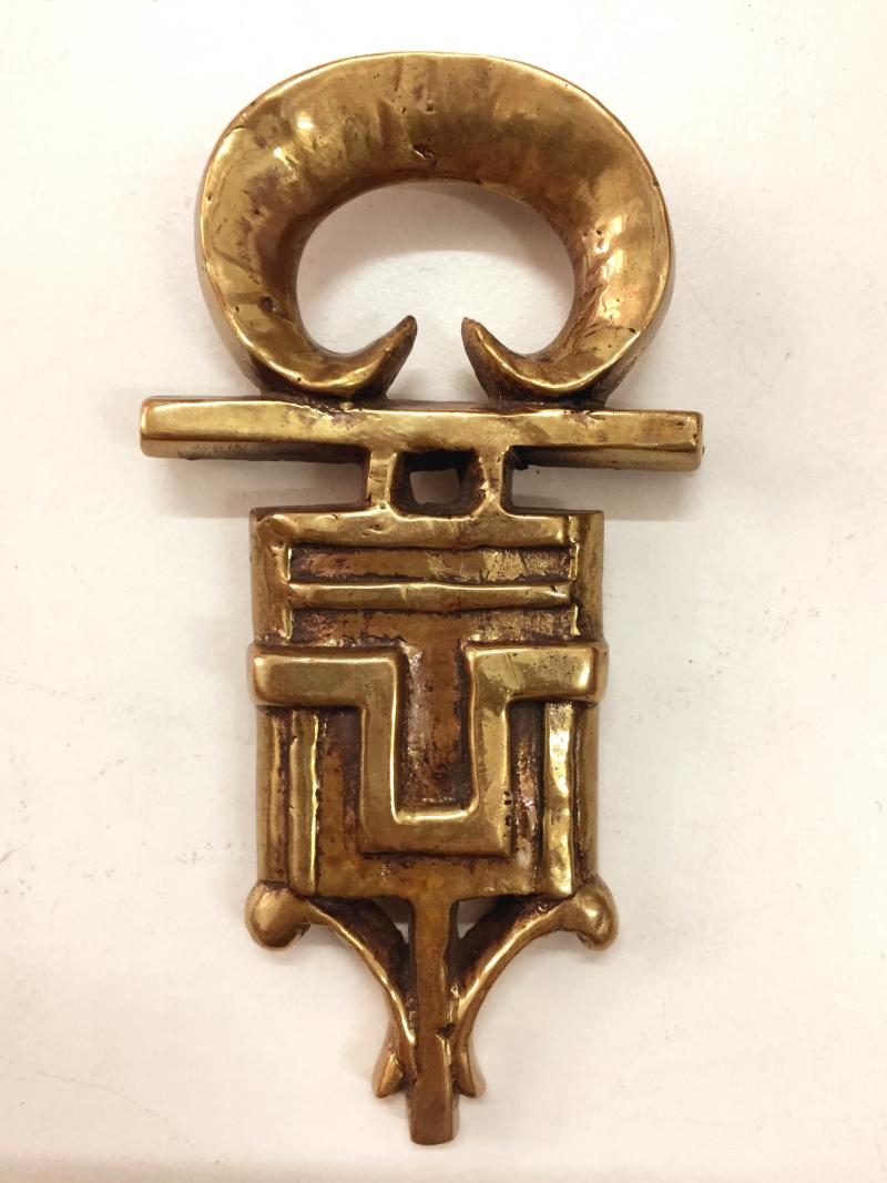 Line Vautrin - A French Bronze Brooch by Line Vautrin