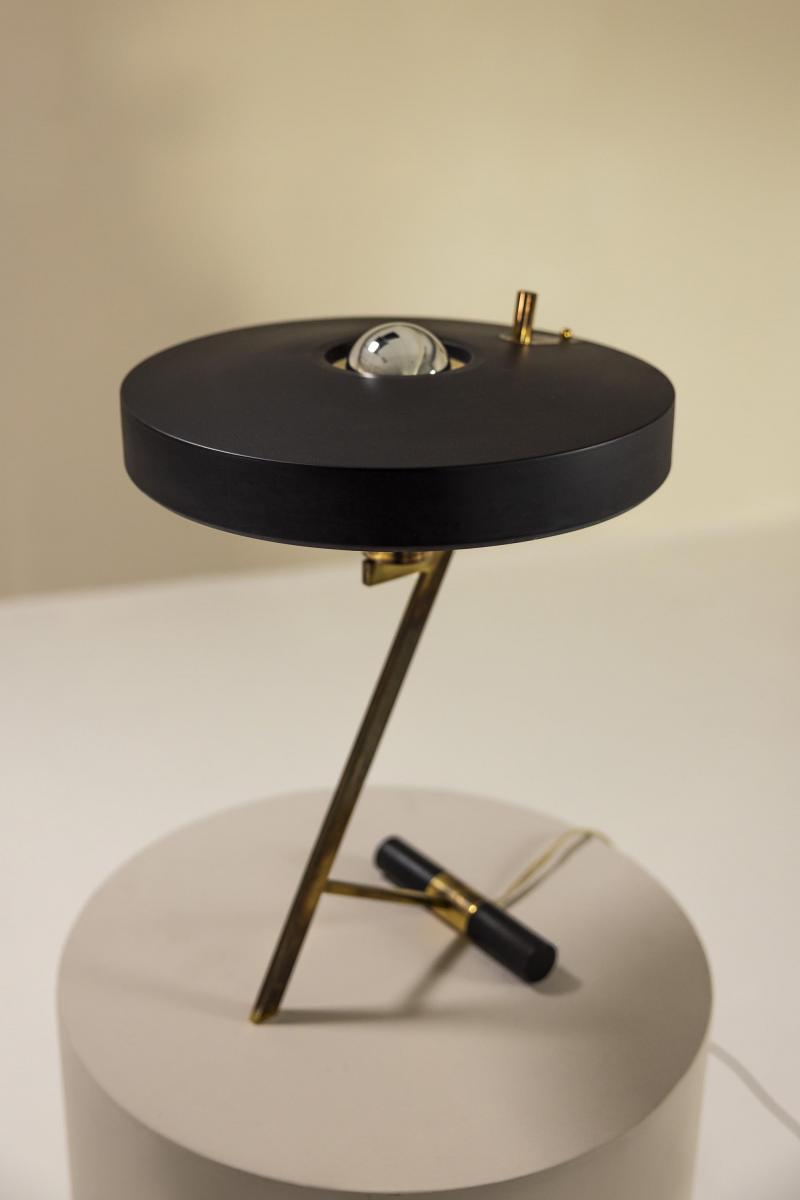 Louis Christiaan Kalff - Diplomat Z-Shaped Table Lamp By Louis Kalff ...