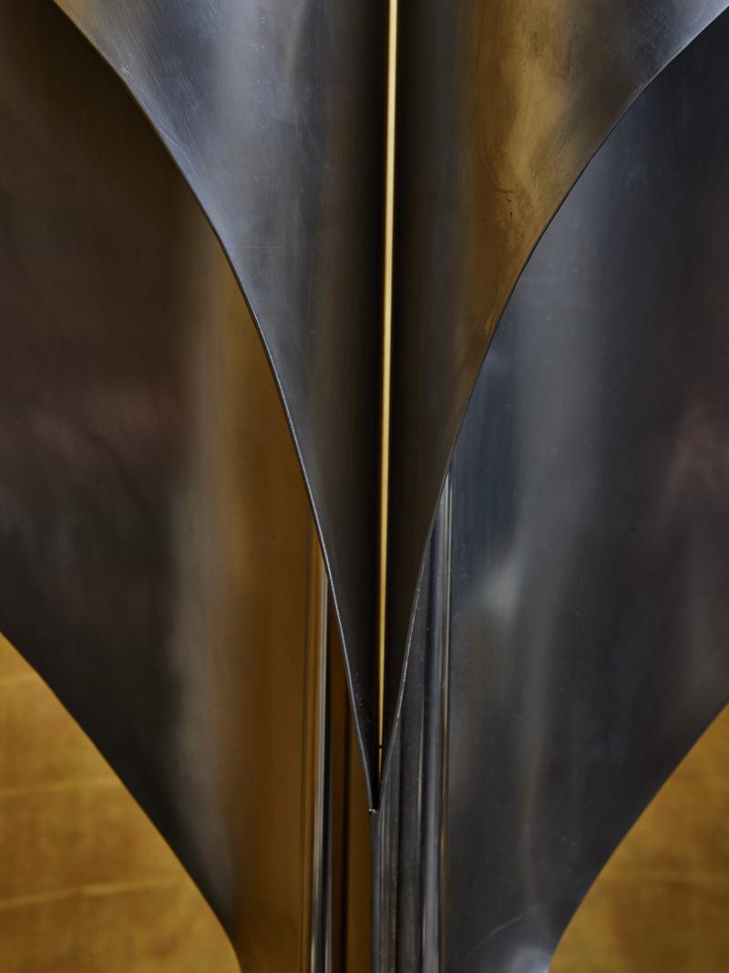 Louis Durot - Louis Durot Unique Steel Floor Lamp