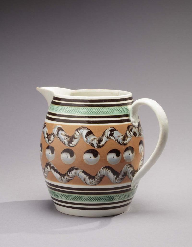 MOCHAWARE BARREL SHAPED JUG