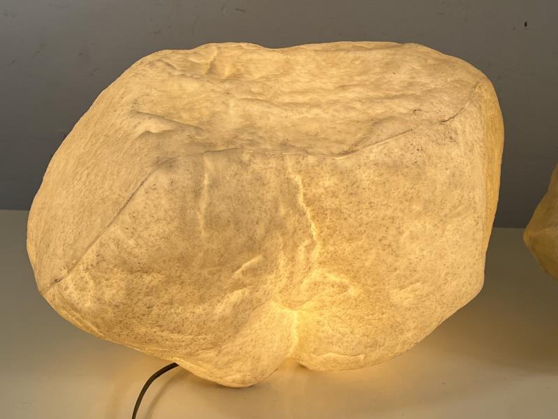 Pierre Casenove - MODERN PAIR OF CAST PLASTIC LARGE AND SMALL ...