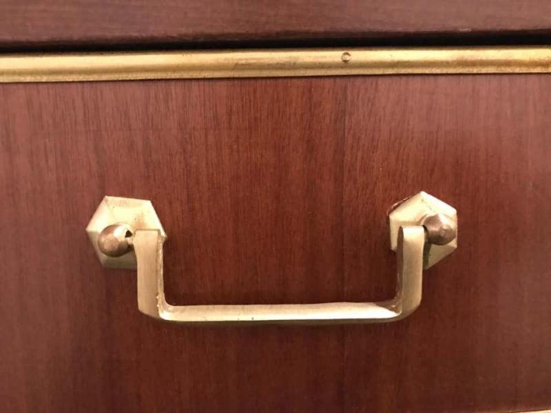 Mahogany Double Step Up Russian Neoclassical Style Commodes / Night ...