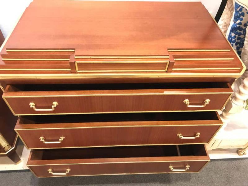 Mahogany Double Step Up Russian Neoclassical Style Commodes / Night ...