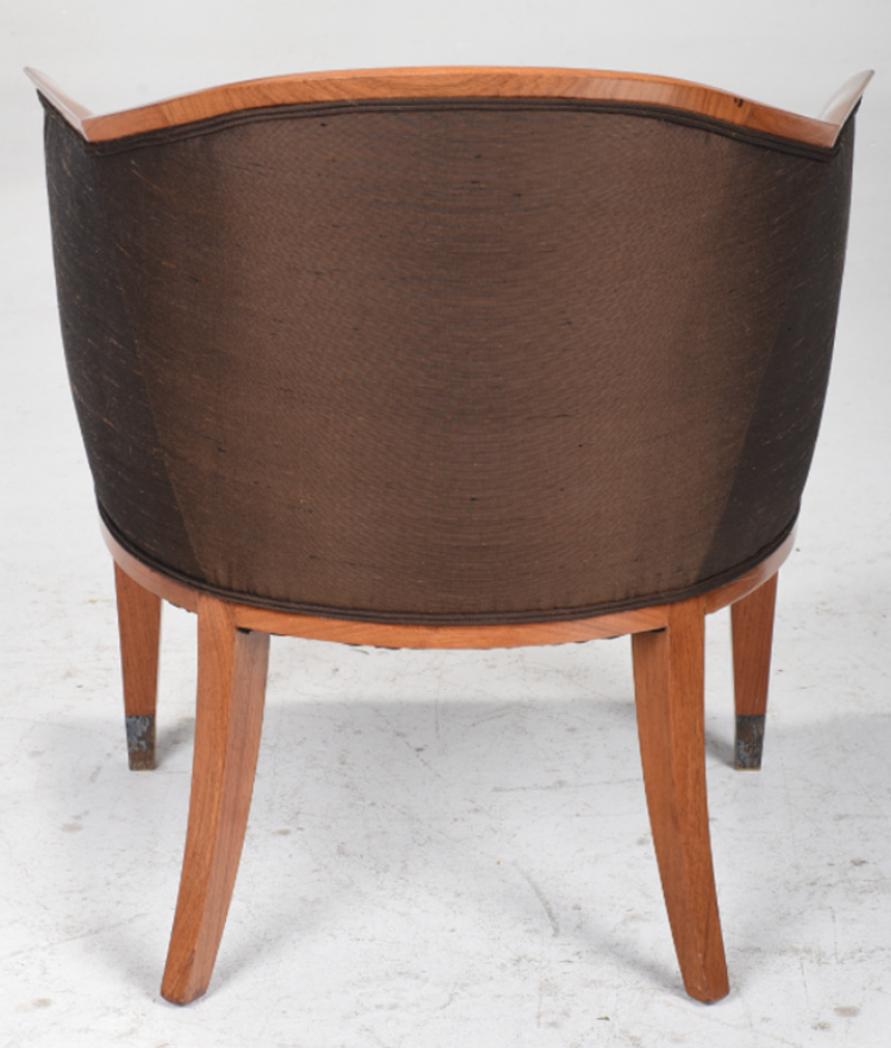 Maison Dominique - ART DECO PERIOD ROSEWOOD ARMCHAIR BY MAISON DOMINIQUE