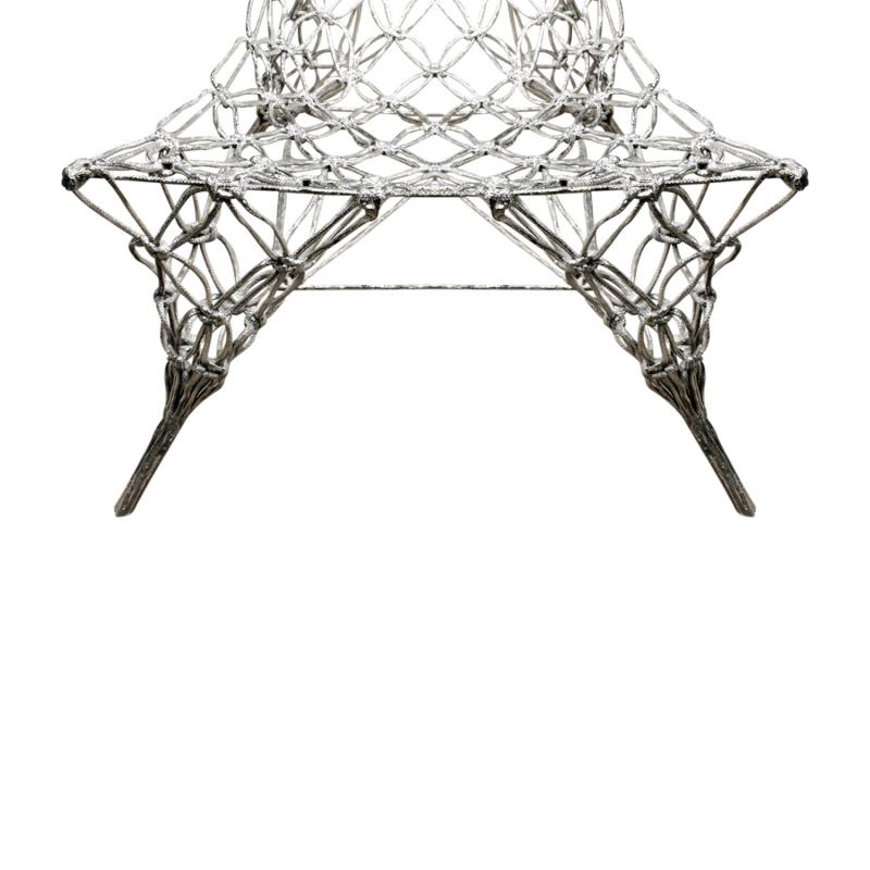 Marcel Wanders - Marcel Wanders Knotted Rope Chair in Chrome Epoxy 1996