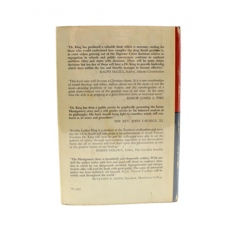 Martin Luther King - Stride Toward Freedom by Martin Luther King