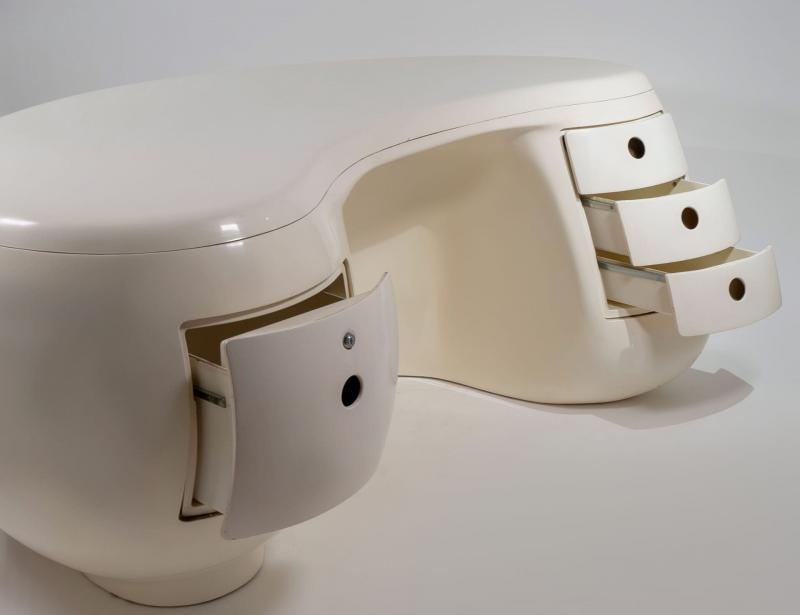 Maurice Calka - Rare ‘Boomerang’ Desk