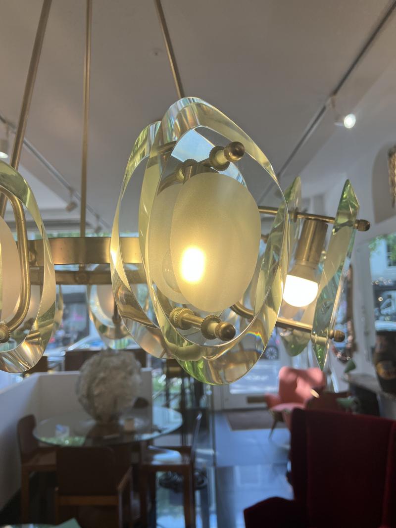 Max Ingrand - Max Ingrand Ceiling Light Model 2088