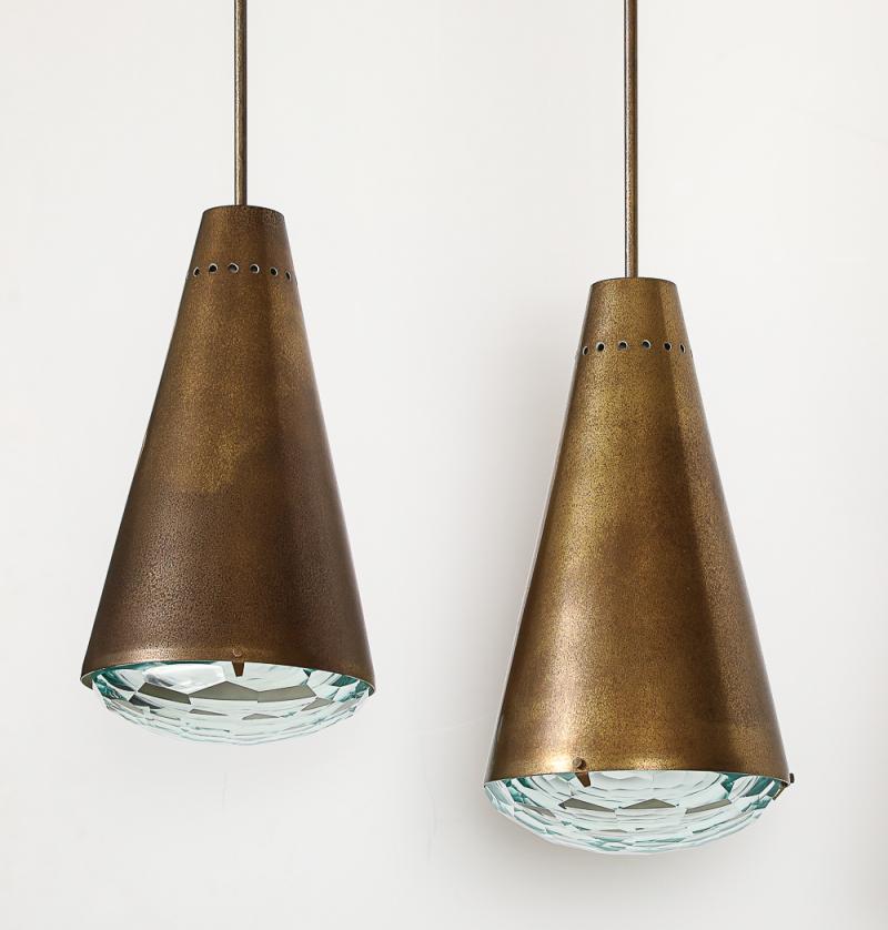 Max Ingrand - Model No. 1995 Pendant by Max Ingrand for Fontana Arte
