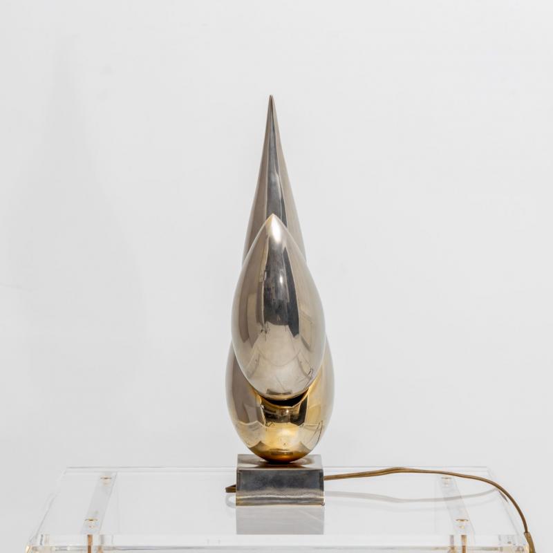 Michel Armand - SCULPTURAL TABLE LAMP BY MICHEL ARMAND