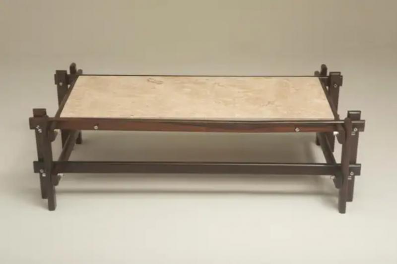 Mid-Century Modern Center Table by Brazilian Designer, 1960s