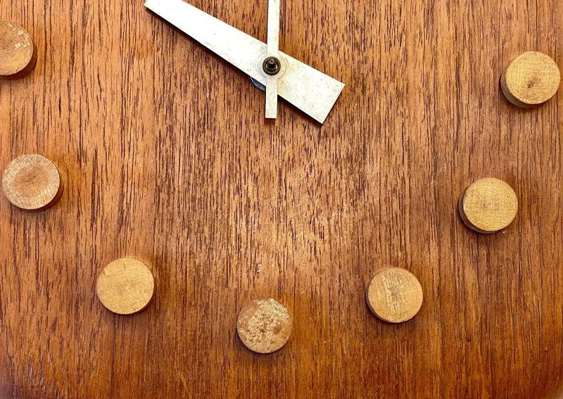 Fritz Hansen - Mid-Century Modern Danish Wall Clock by Fritz Hansen ...